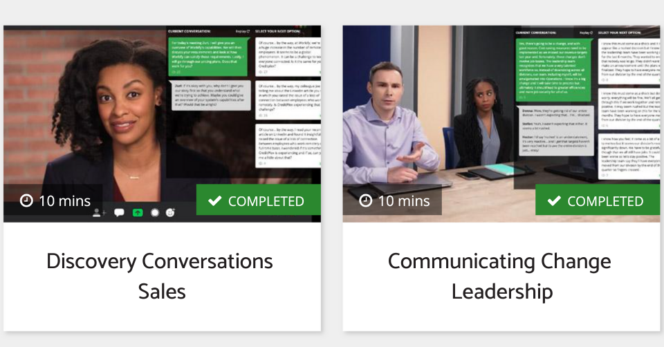 Microlearning with Nano-sims - immersive learning simulations in the flow of work